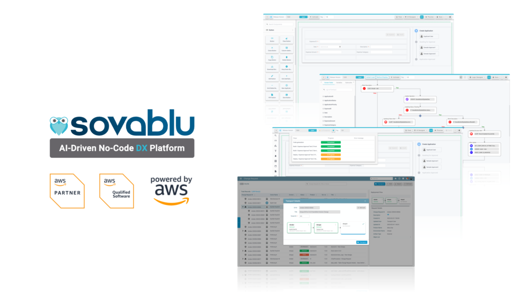 Sovablu AI-Driven No-Code DX Platform